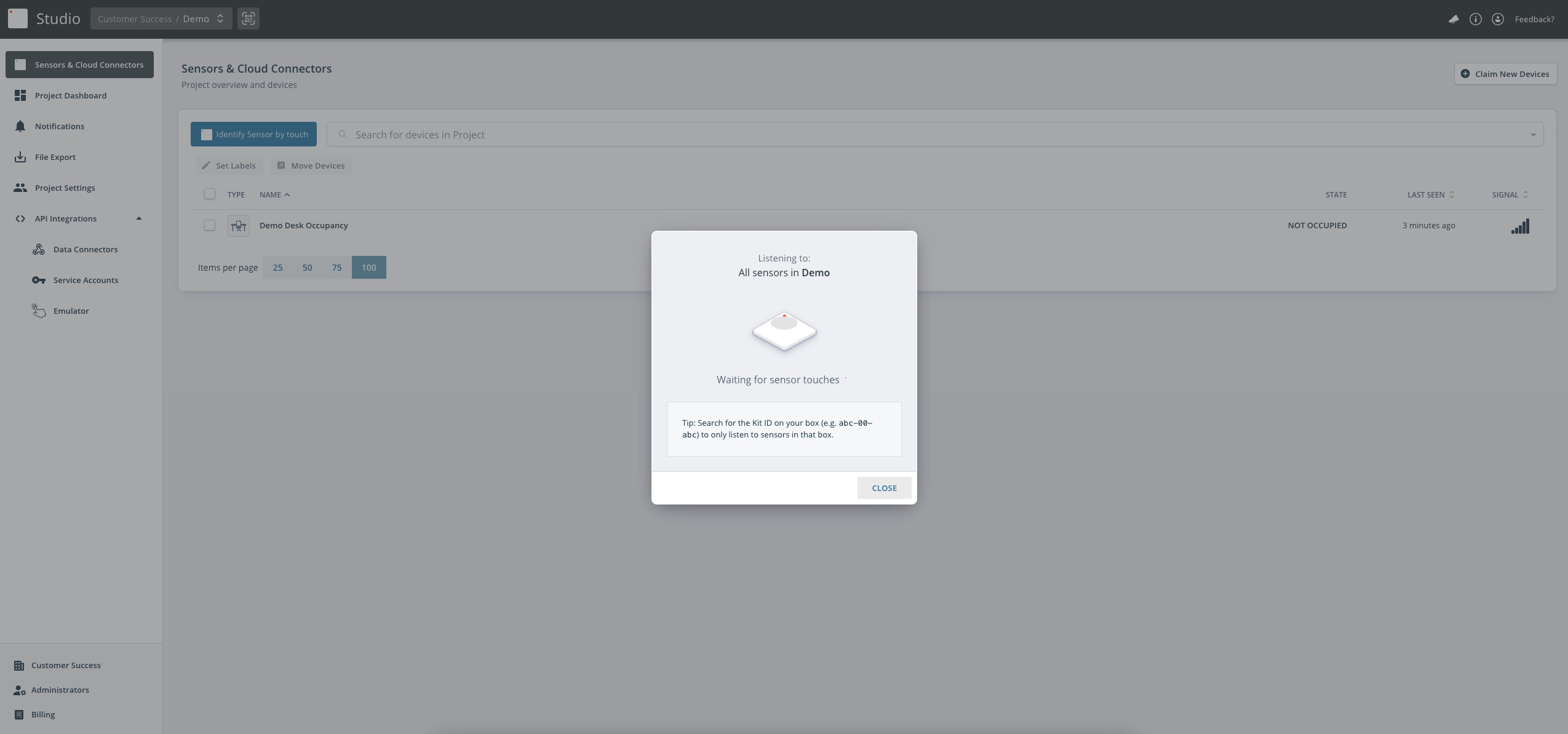 Sensors & Cloud Connectors – Help Center