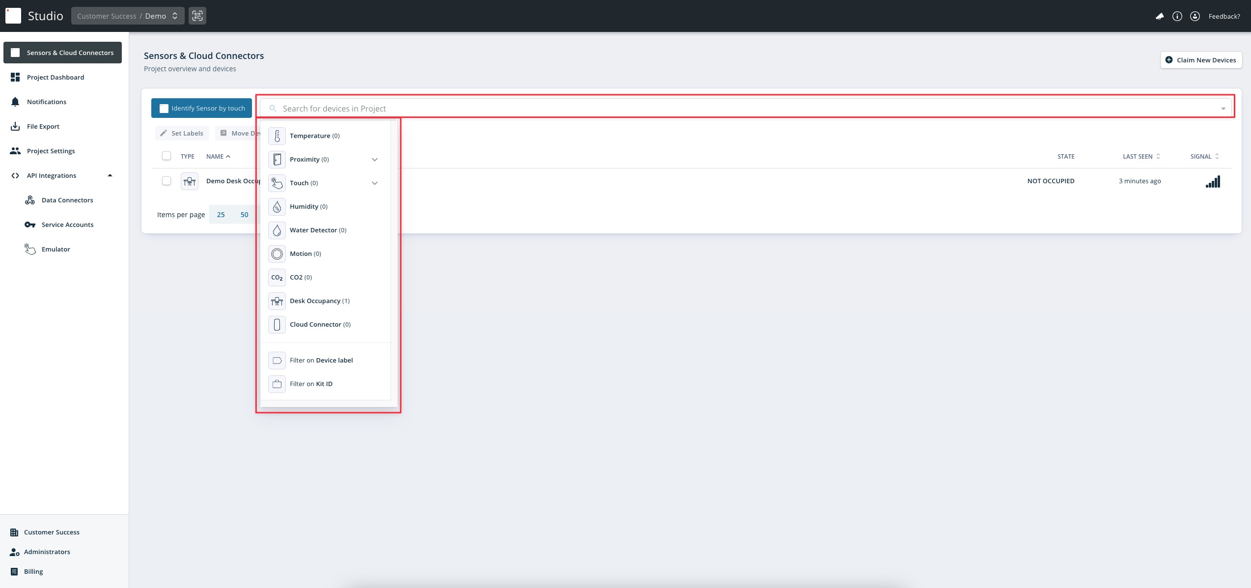 Sensors & Cloud Connectors – Help Center